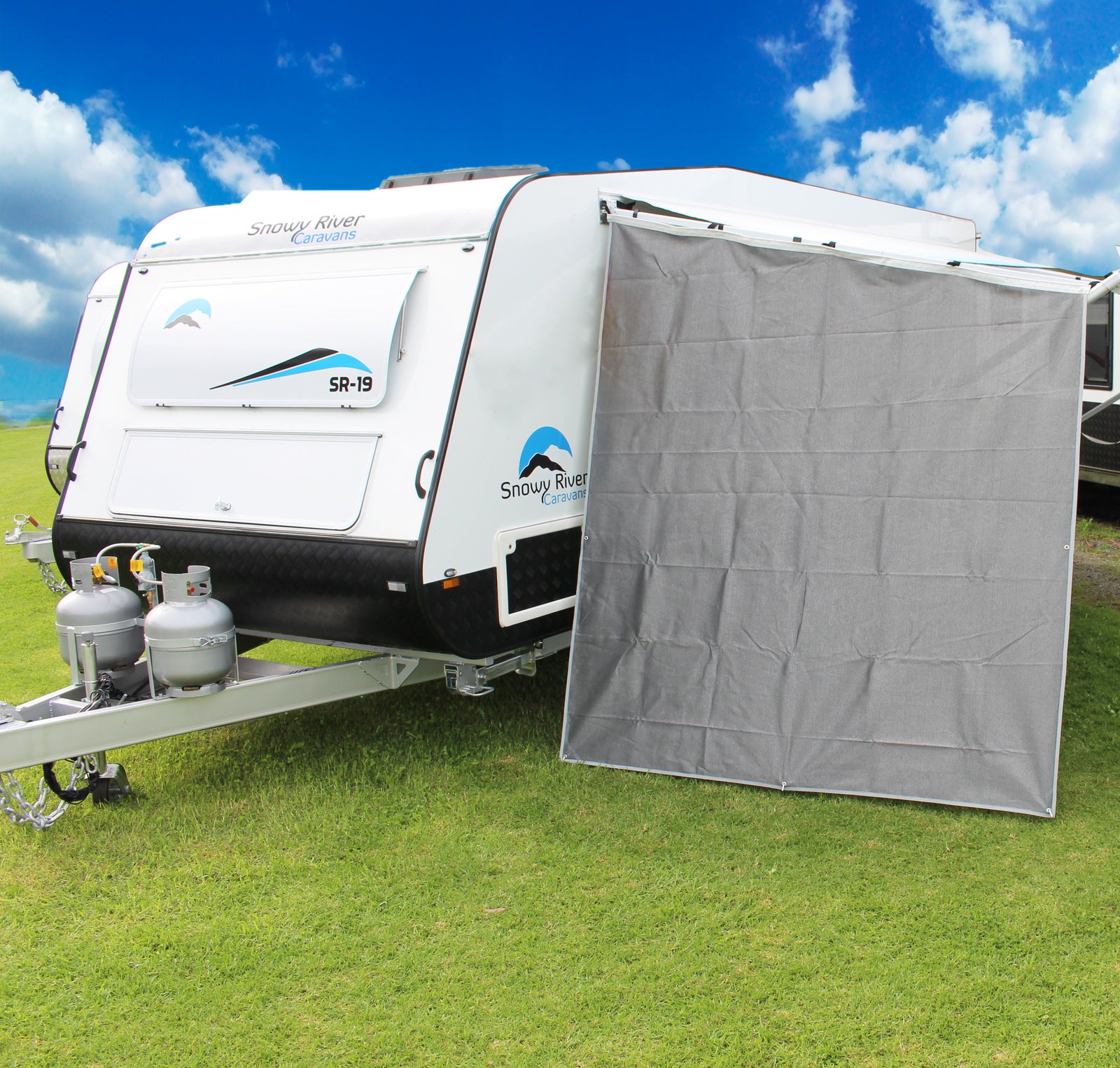 On The Road Privacy Screen - Caravan End Wall – Campera