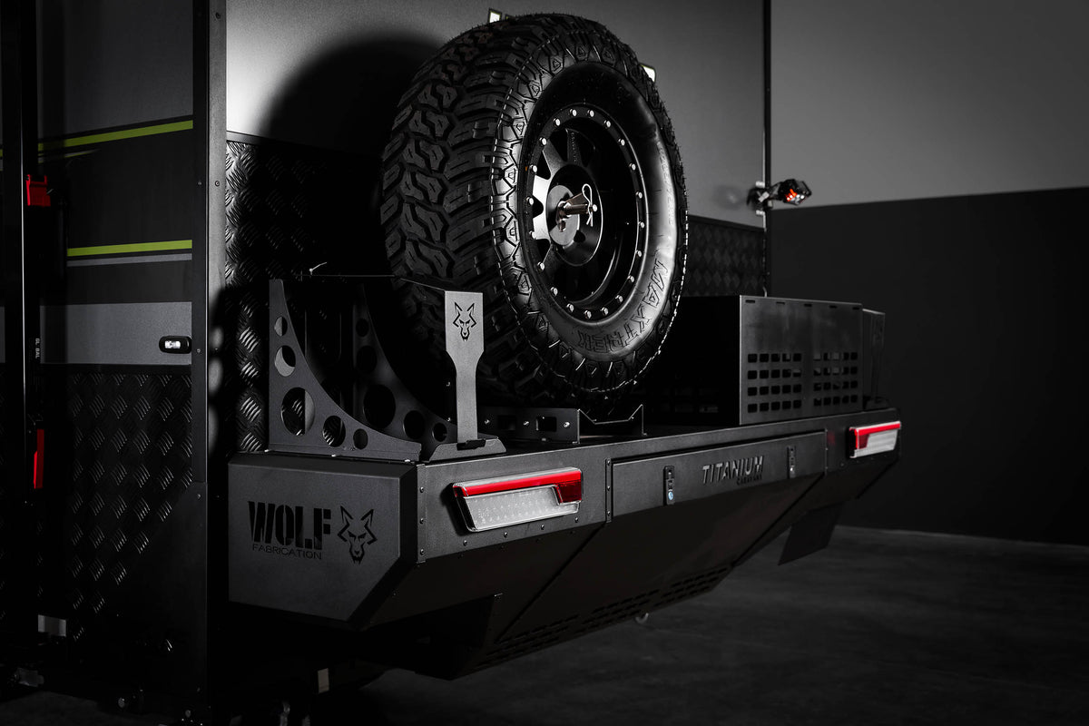 Wolf Fabrication Premium Caravan Rear Bar- Single – Campera