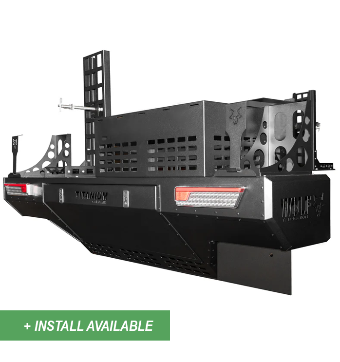 Wolf Fabrication Premium Caravan Rear Bar- Single – Campera